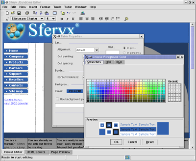 Sferyx JSyndrome HTMLEditor