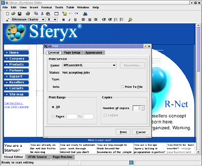 Sferyx JSyndrome HTMLEditor